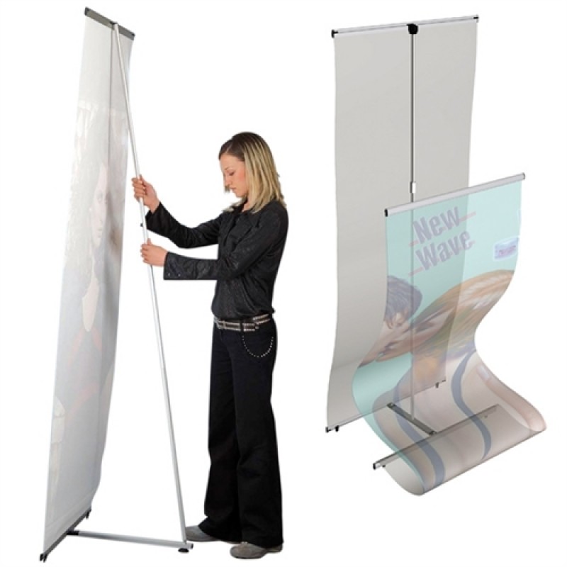 Quick Banner Stand - Dobbeltsidet fra kun 359,- ShopSign®.dk