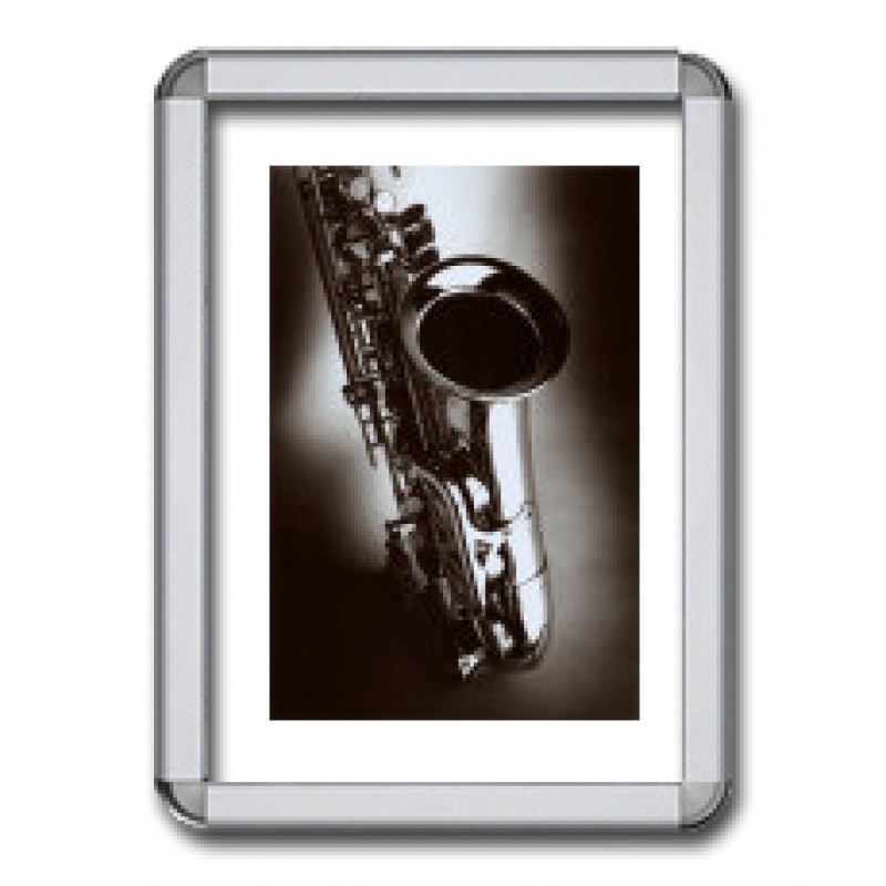 Snapramme m/rondo hjørner 32mm. profil