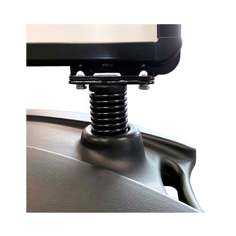 Wind-Sign Waterbase Basic gadeskilt - Sort | ShopSign®.dk