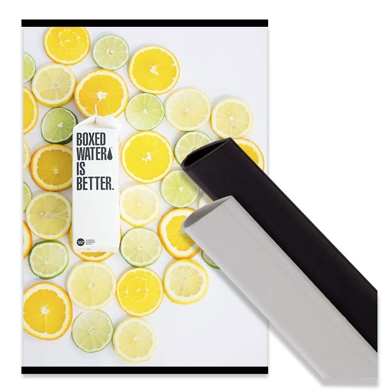 Plakatliste Plakatskinne Poster-Rail fra kun 12,- ShopSign®.dk